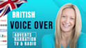 Be your british female voice over, english voice over by Stephbritishvo ...