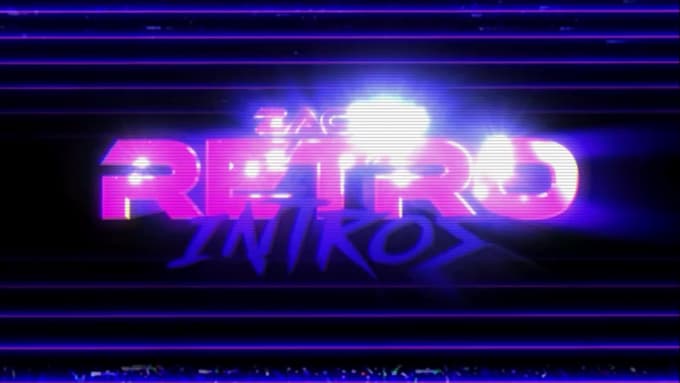 Create a 3d retro vhs title intro from the 80s by Zakarii | Fiverr