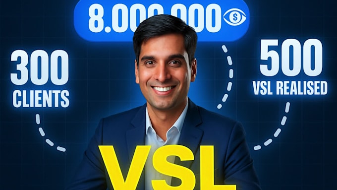 Edit a high converting video sales letter, vsl video editor by Techyoutube08 | Fiverr