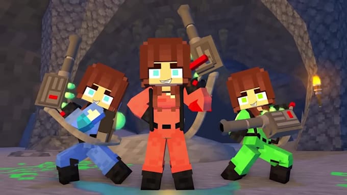 3d minecraft animation 3d roblox animation 3d kid animation 3d lego ...
