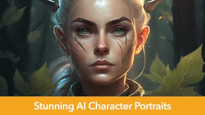 Create stunning fantasy and sci fi character art using ai by ...
