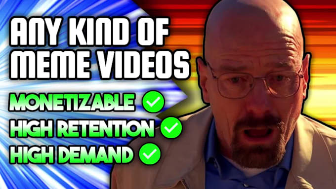 Create a long or short form meme video by Futurelogos | Fiverr