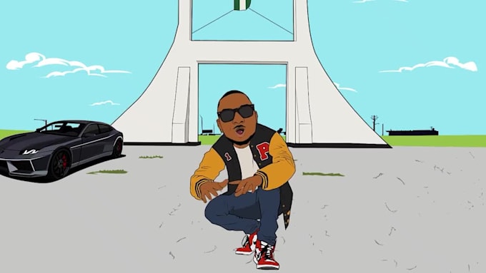 Create 2d cartoon music video, 2d music video, 2d animation by ...