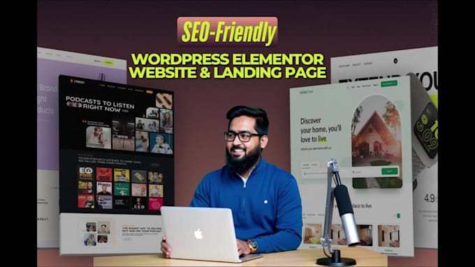 Do responsive wordpress landing page design and elementor pro landing page by Iam_wasifakram ...