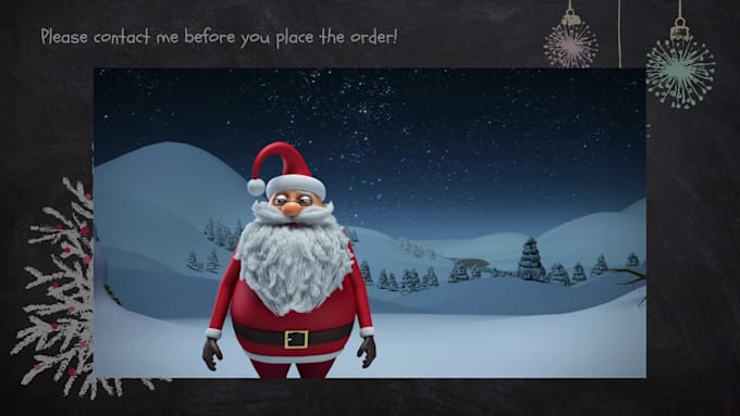 Make a christmas greeting video and holiday video by Ruchi1999 | Fiverr