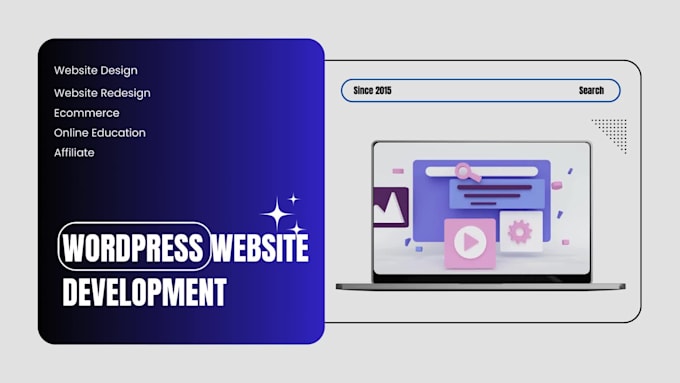 Create website with wordpress elementor divi website builder by Sifat_999 | Fiverr