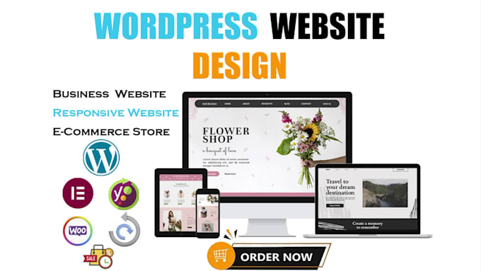 Design and develop a wordpress website with responsive web design your business by Ashikur ...