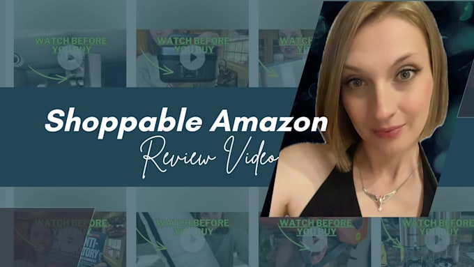 Create an amazon influencer shoppable review video for your product by ...