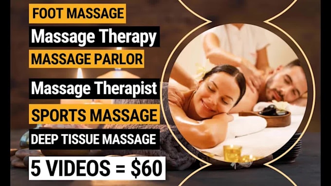 Do massage therapy video for massage therapists or spa video physical ...