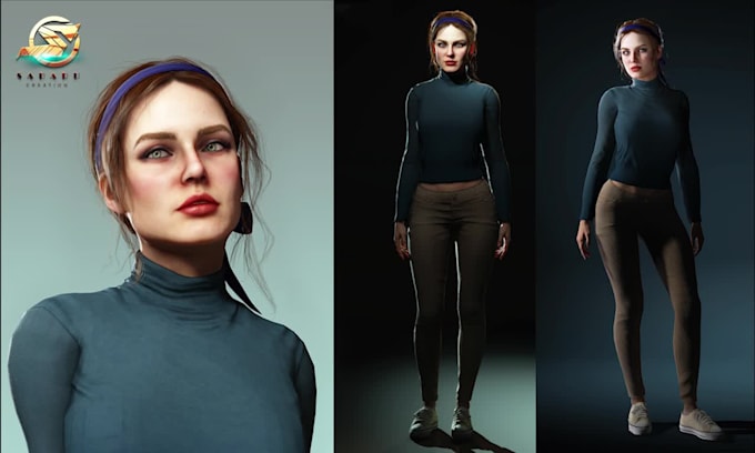 Create stunning 3d virtual influencers, and 3d actor for your social ...