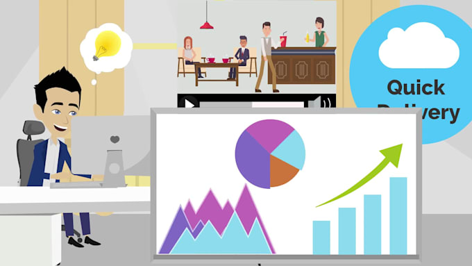 Create top notch 2d animated explainer videos for business by ...