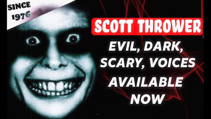 Do a scary dark creepy alien horror serial killer voice by Sthrower ...