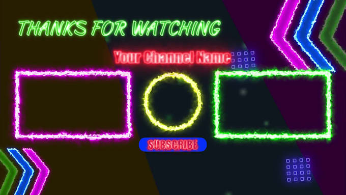 Do youtube outro end screen within 12 hours by Introcraft | Fiverr