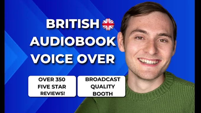 Narrate your audiobook to acx standards with a male british uk accent ...