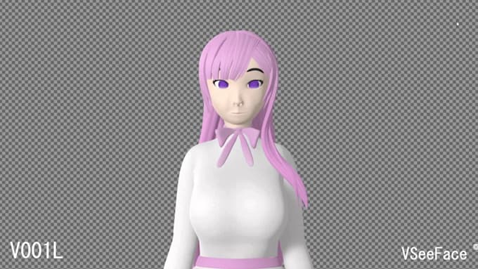 Create your custom 3d vtuber model by Ailius98 | Fiverr