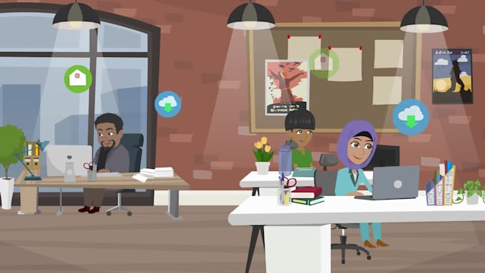 Create professional custom 2d animation explainer video by Rida_diyan ...