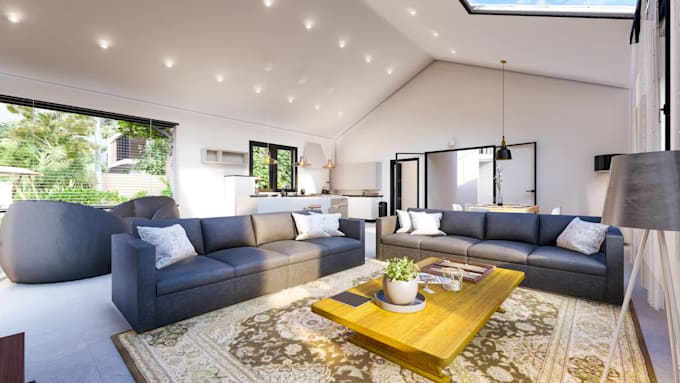 Do 3d modelling, interior design and realistic 3d rendering by Artisticolivia | Fiverr