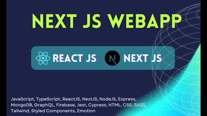 Create A Web App Using Next Js React Js And Typescript By Ihorye Fiverr