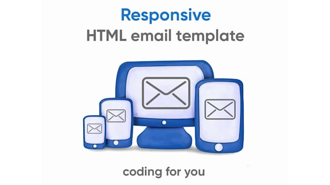 Develop hand coded responsive html email template from your design by ...