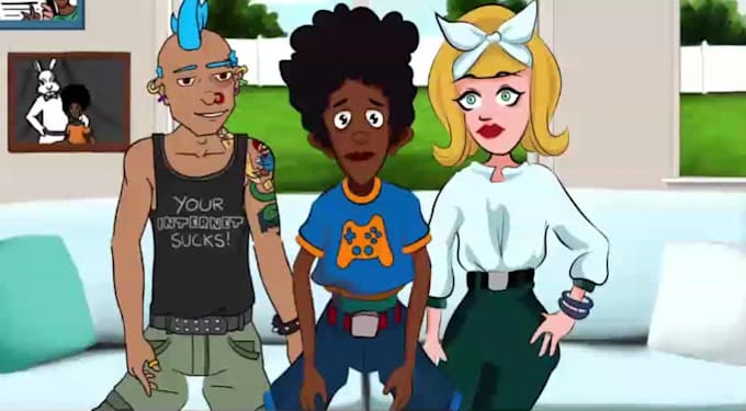 2d puppet animation 2d cartoons, 2d puppet rigging, 2d comic adobe puppet video by Mariechantal1 ...