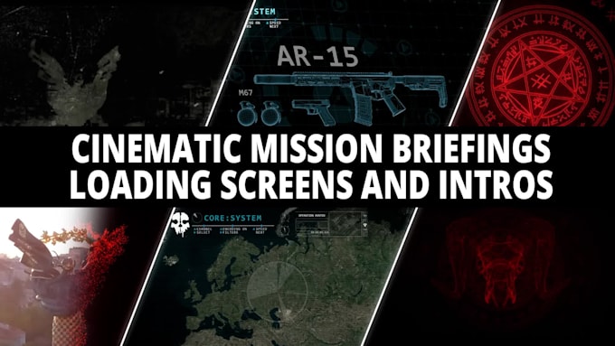 Cinematic mission briefings, loading screens and intros by Iliyakovalov ...
