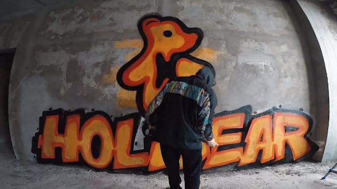 Make a real graffiti video with your logo or image by Storeone | Fiverr