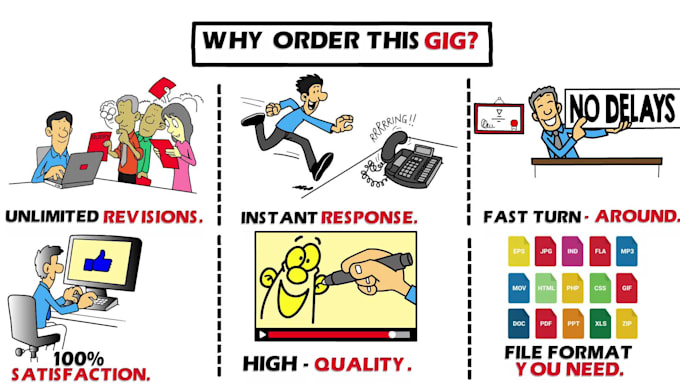 Draw a doodly animated whiteboard animation explainer video by Sth ...