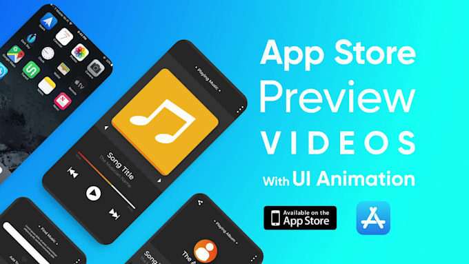 Create custom ios app preview video for apple app store by Faranstudio ...