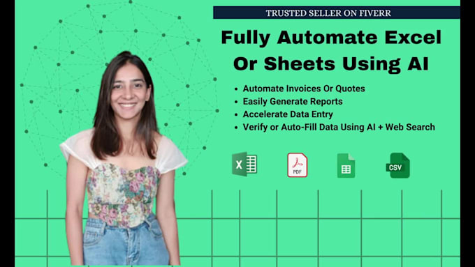 Create an ai powered excel automation solution by Tanvi12345 | Fiverr