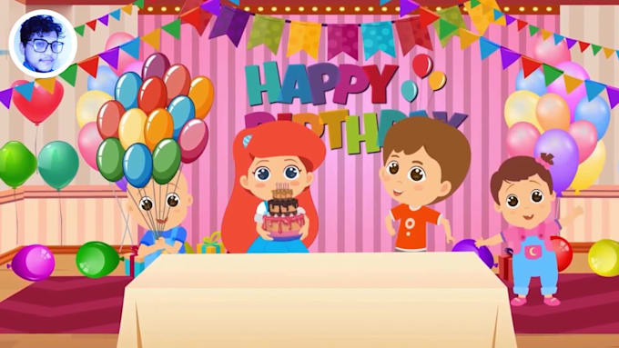 Create 2d animation story or cartoon storytelling animation for kids by ...