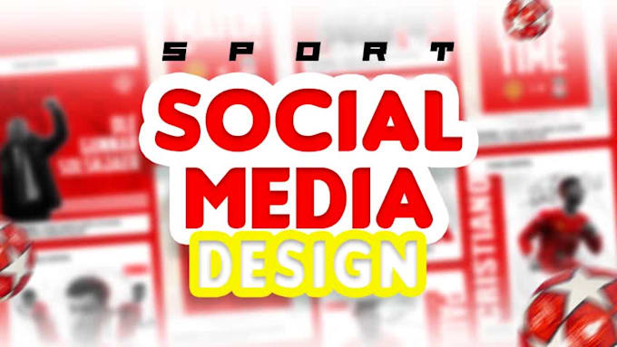 Design sport social media posts for your team by Ayoubkaplanii | Fiverr