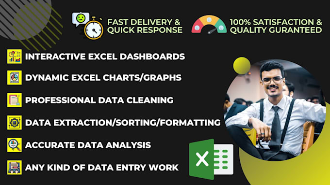 Create professional excel dashboards, charts, graphs, spreadsheets ... Create professional excel dashboards, charts, graphs, spreadsheets ...