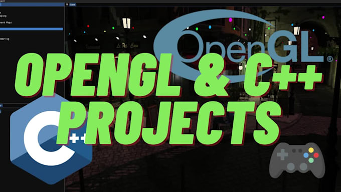 Develop a game or app using cpp with opengl by Renderforge | Fiverr