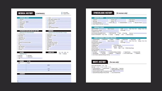 Design professional pdf fillable form by Jellobello434 | Fiverr