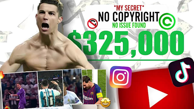 Make any style of monetizable football, soccer short videos for youtube ...
