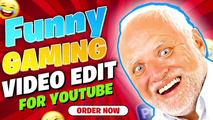 Do funny gaming video editing for youtube by Gauravsharma202 | Fiverr