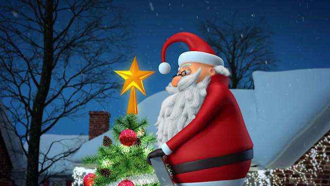 Make amazing christmas animation video by Weboostbrand | Fiverr