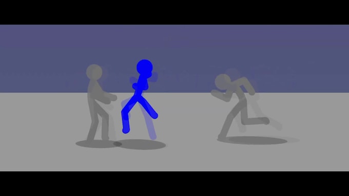 Create stickman animation, stick figure animation 2d animation, 2d ...