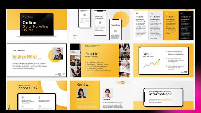 Do modern powerpoint presentations with powerpoint animation by Wd_2020 ...