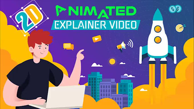 Create 2d animated explainer video for you by Awesometoons | Fiverr
