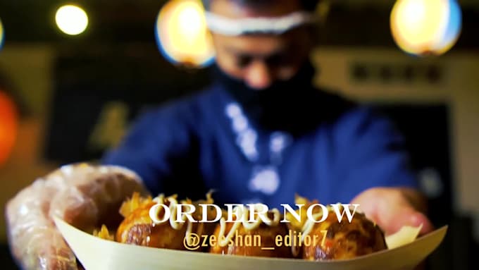 Edit food cooking recipe, restaurant, food street promo ads by Zeeshan ...