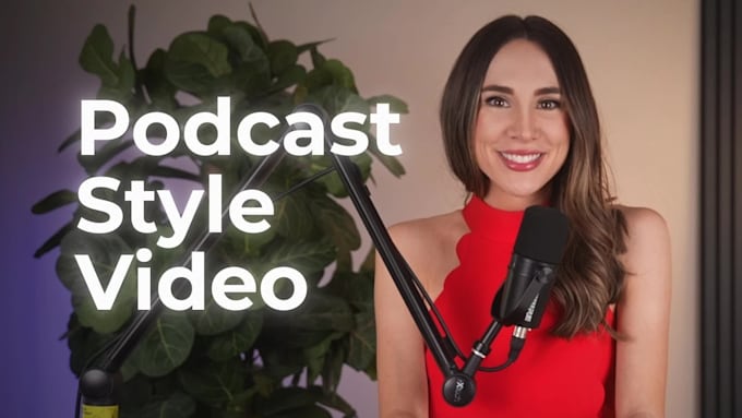 Create a podcast style social media ugc video by Alliemadison12 | Fiverr