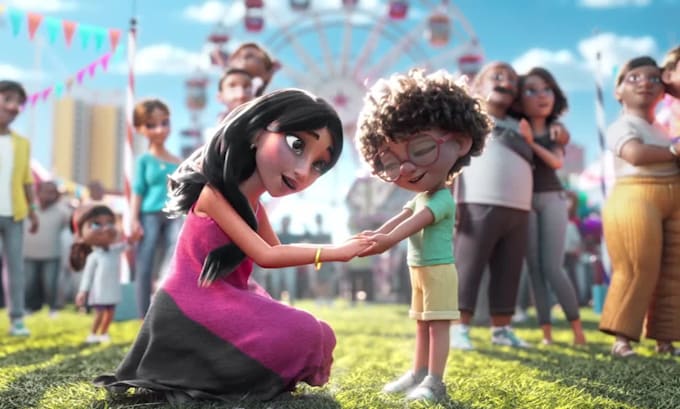 Design 4k 3d disney pixar animation,3d pixar character, animation short ...