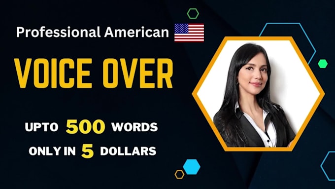Record a professional american female voice over by Julia_360 | Fiverr