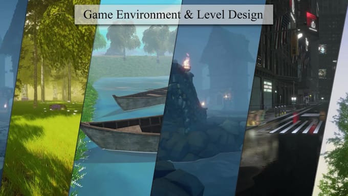 Do 3d environment and level design in unity by Hossenshovon1 | Fiverr