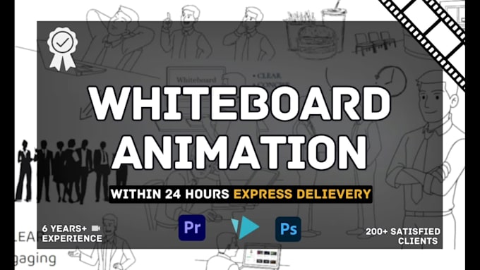 Create custom whiteboard animation or 2d explainer video by De5iner | Fiverr