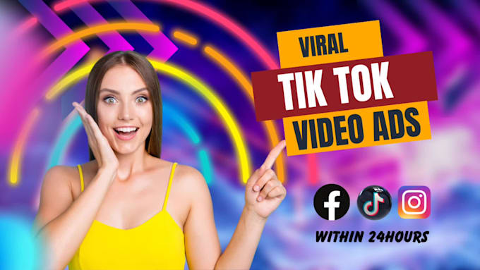 Create viral tiktok video ads with the perfect hook by Umarhayat774 | Fiverr