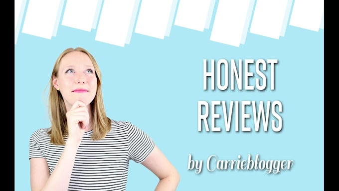 Personally test and honestly review your product by Carrieblogger | Fiverr