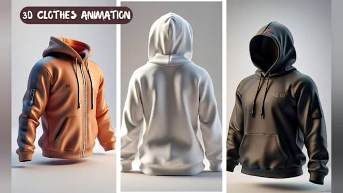 Do 3d clothes model mockup, 3d clothes animation in clo3d marvelous ...