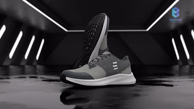 Render 3d shoe design, cgi 3d shoe animation, 3d shoe model 3d product ...